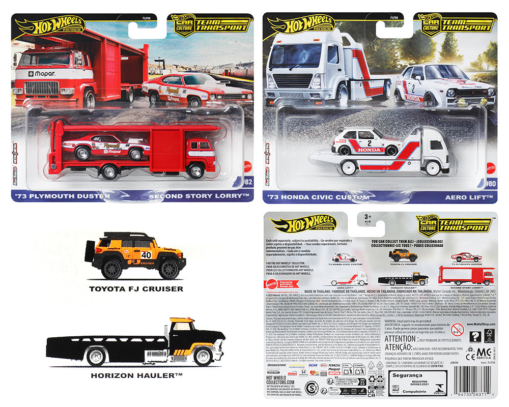 (Preorder) Hot Wheels 1:64 Team Transport 2025 Factory Sealed G Case ...